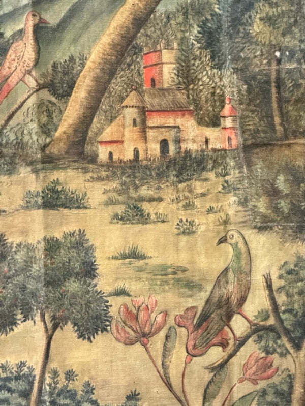 Rare Louis XV French Early 18th Century Toile Peinte Tapestry - Helen ...